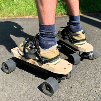 DIY E-skateboard Kit Electric Roller Skates | How to Step by Step ...